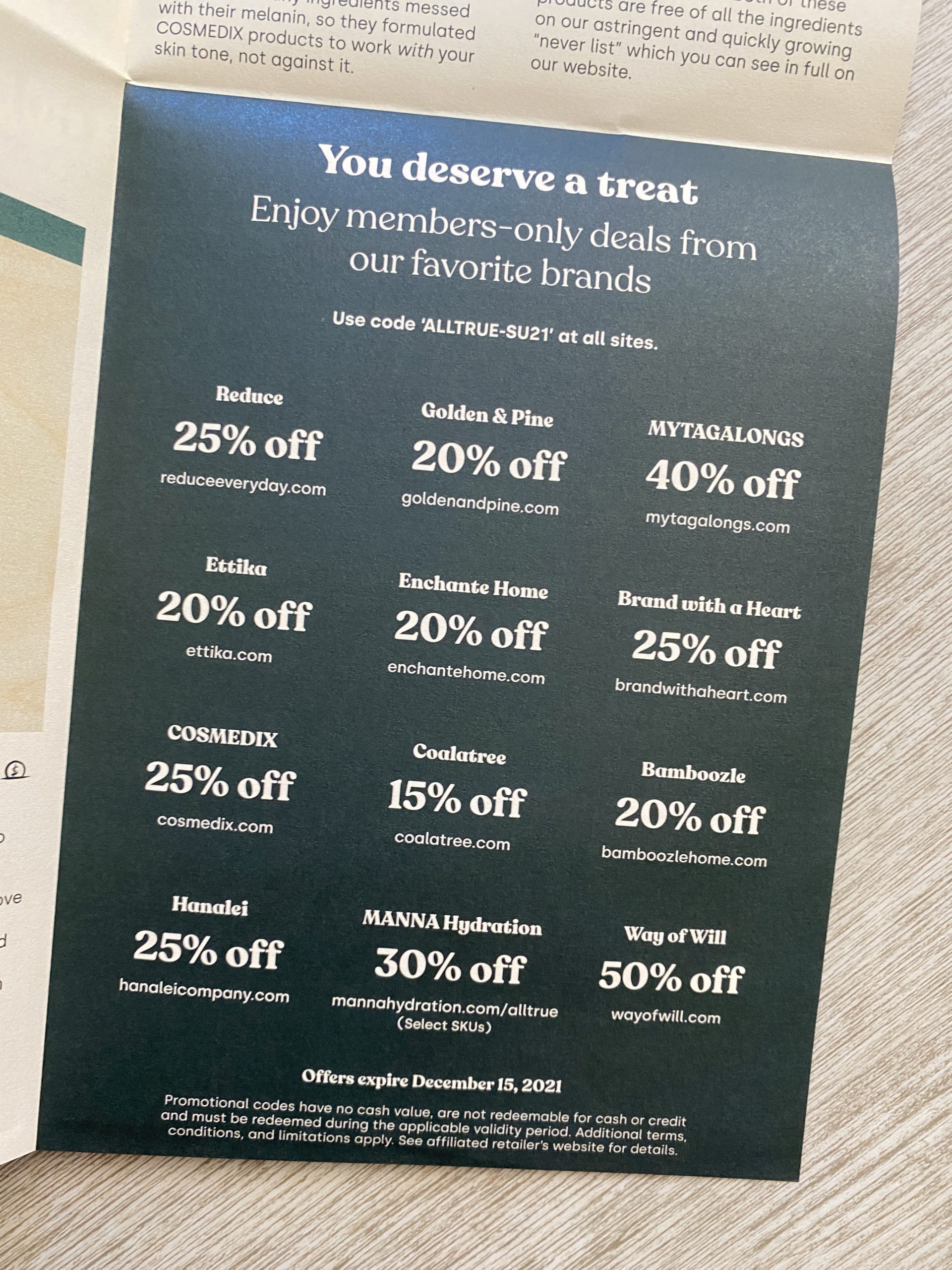 Alltrue Summer 2021 Subscription Box Review (+ Promo Code ...
